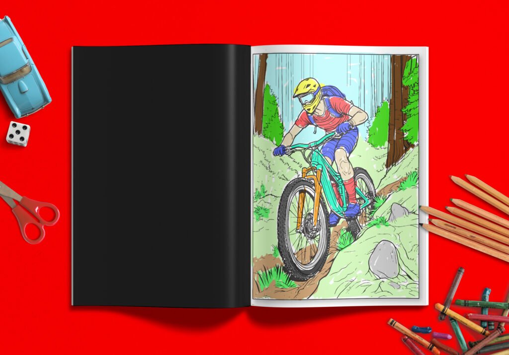 Extreme Sports Colouring Book for Kids - Captain Colouring Book