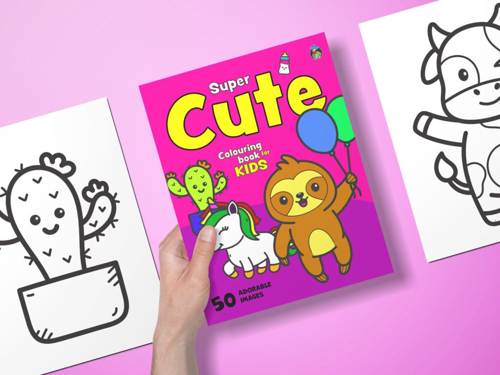 Super Cute Colouring Book for Kids - Captain Colouring Book