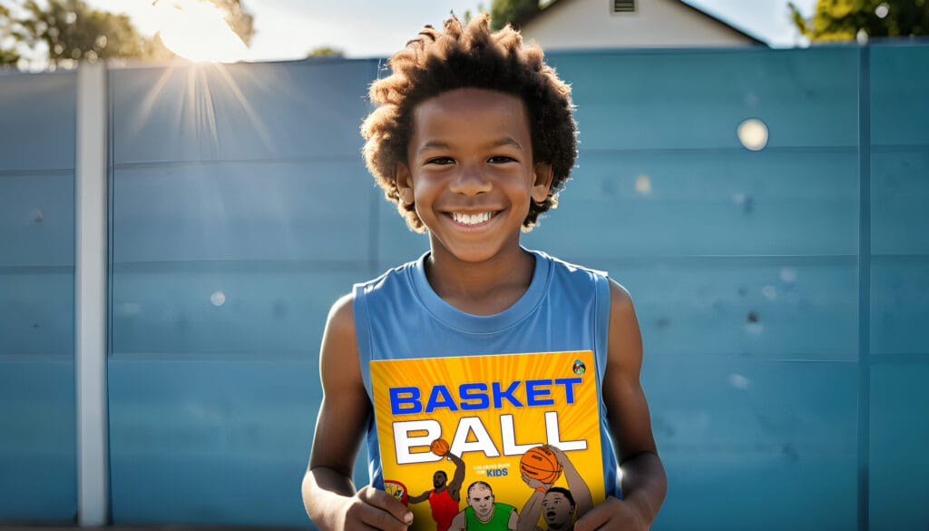 Basketball Colouring Book for Kids by Captain Colouring Book - Captain ...